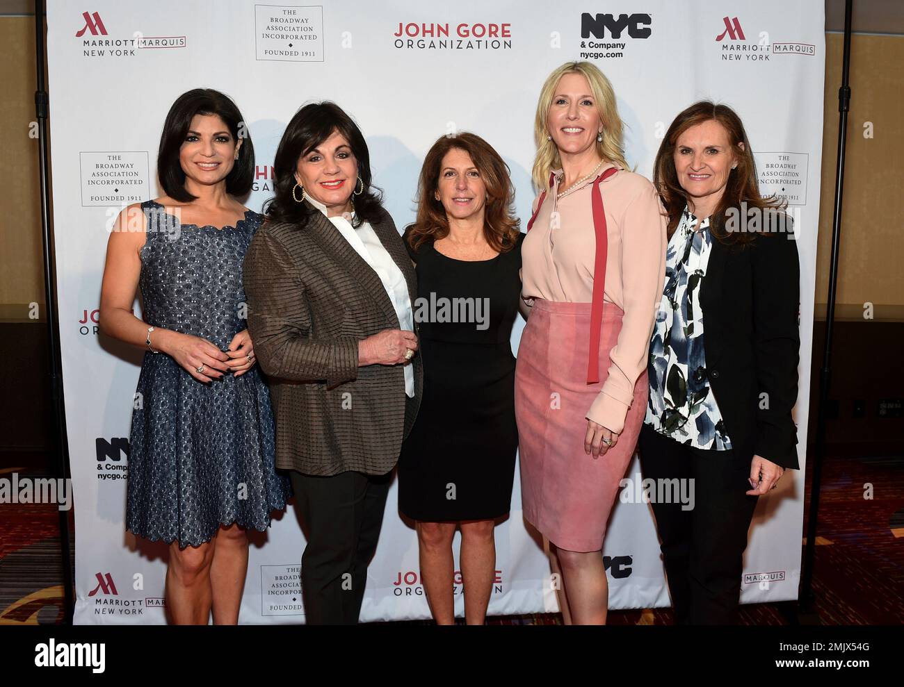 IMAGE DISTRIBUTED FOR THE BROADWAY ASSOCIATION- Honorees Kelly Ann ...