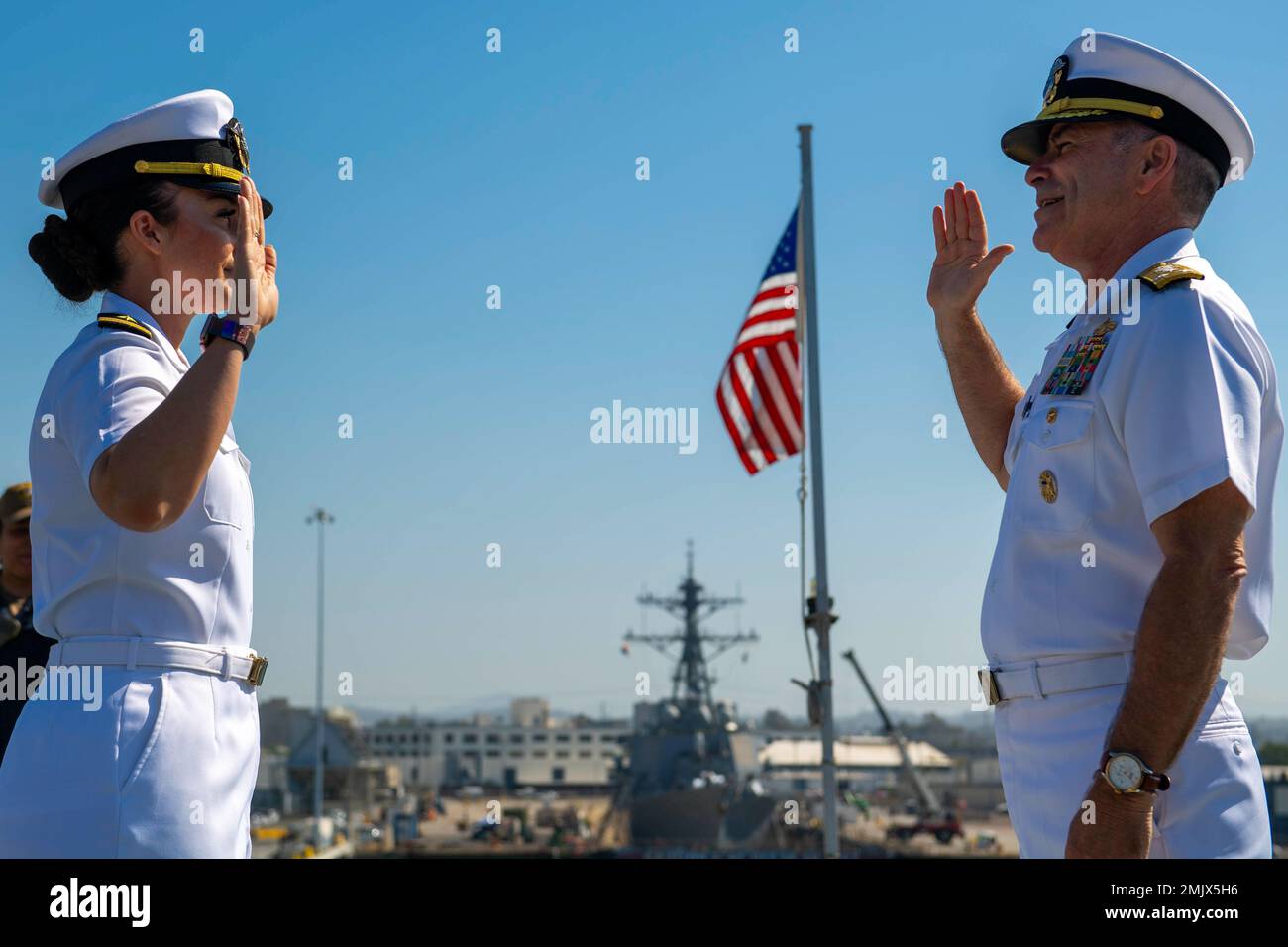 SAN DIEGO (Sep. 1, 2022) – Vice Adm. Roy Kitchener, commander of U.S. Naval Surface Forces ...