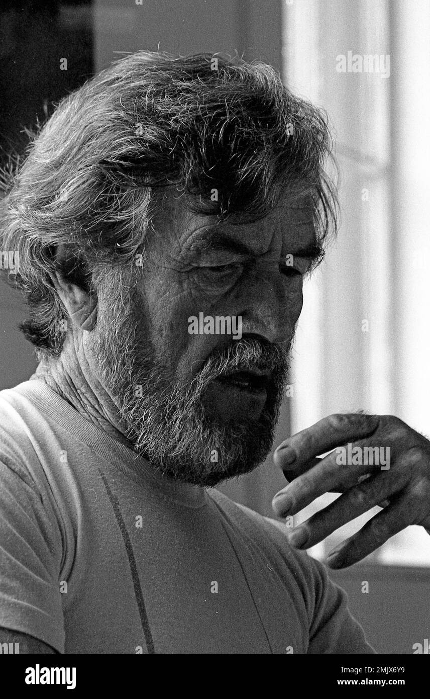 American photographer Cole Weston gives a lecture, Rockport ...