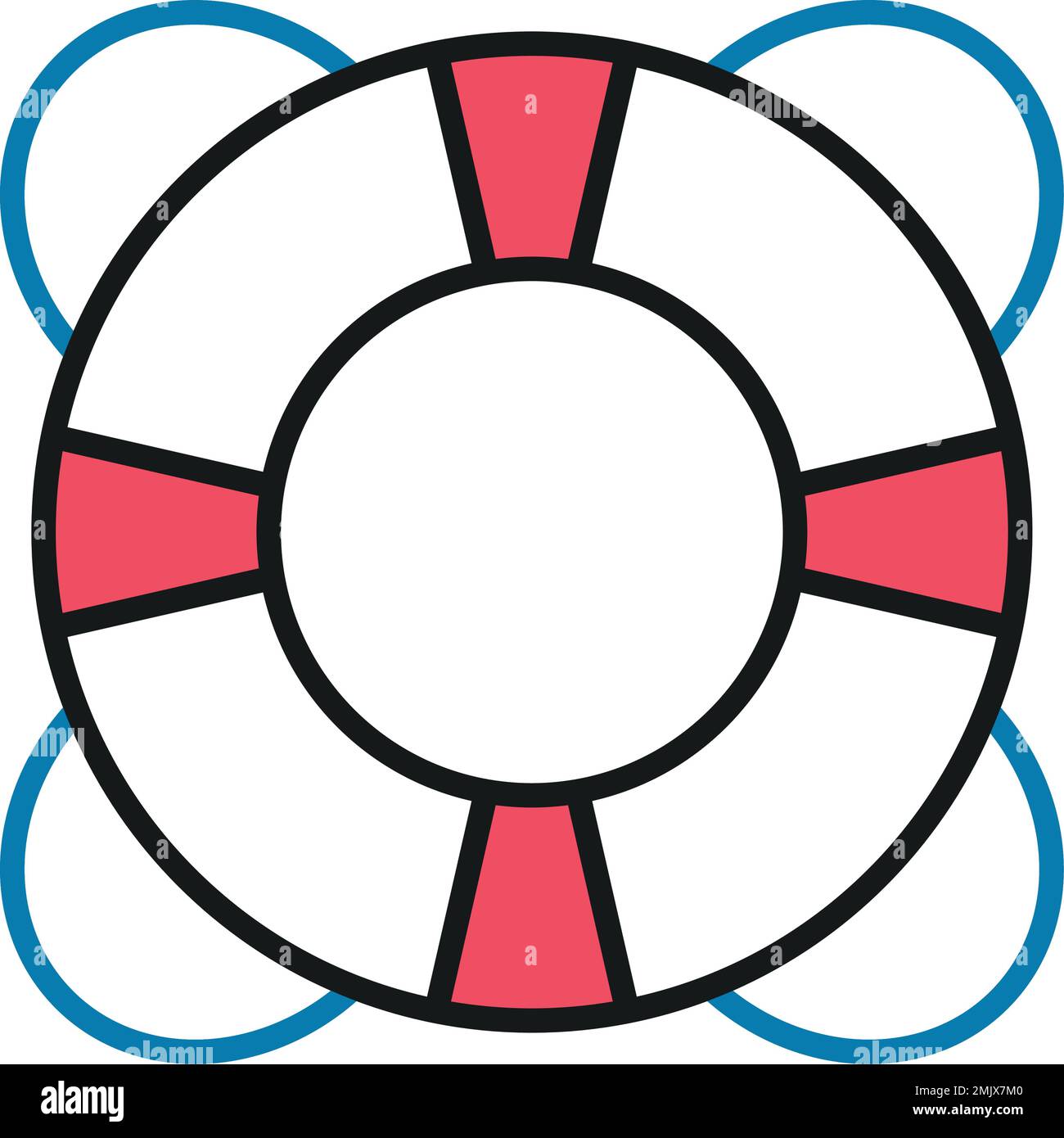 lifebuoy nautical icon Stock Vector Image & Art - Alamy