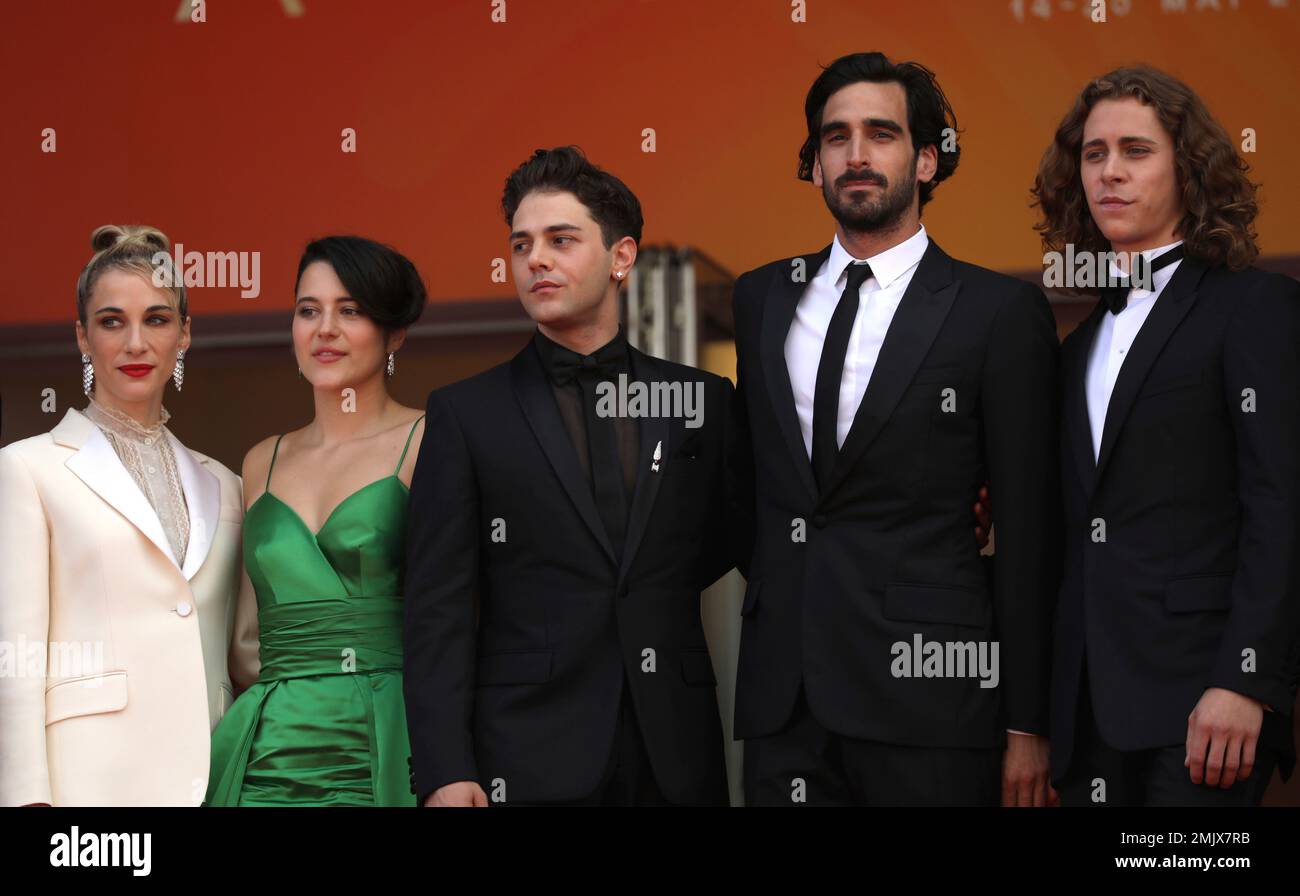 Nancy Grant, from left, Catherine Brunet, Xavier Dolan, Gabriel D ...