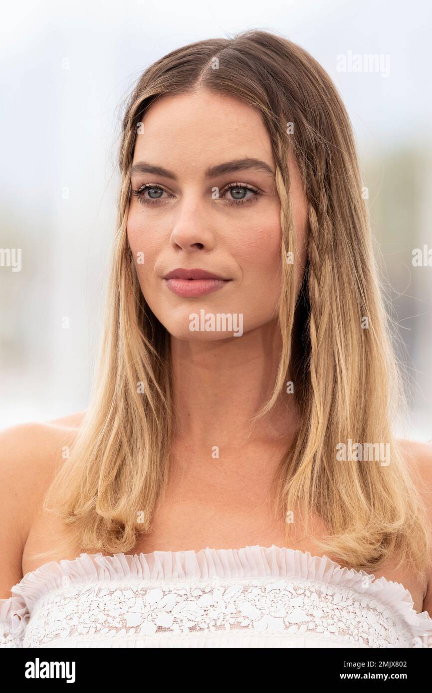 Actress Margot Robbie poses for photographers at the photo call for the ...