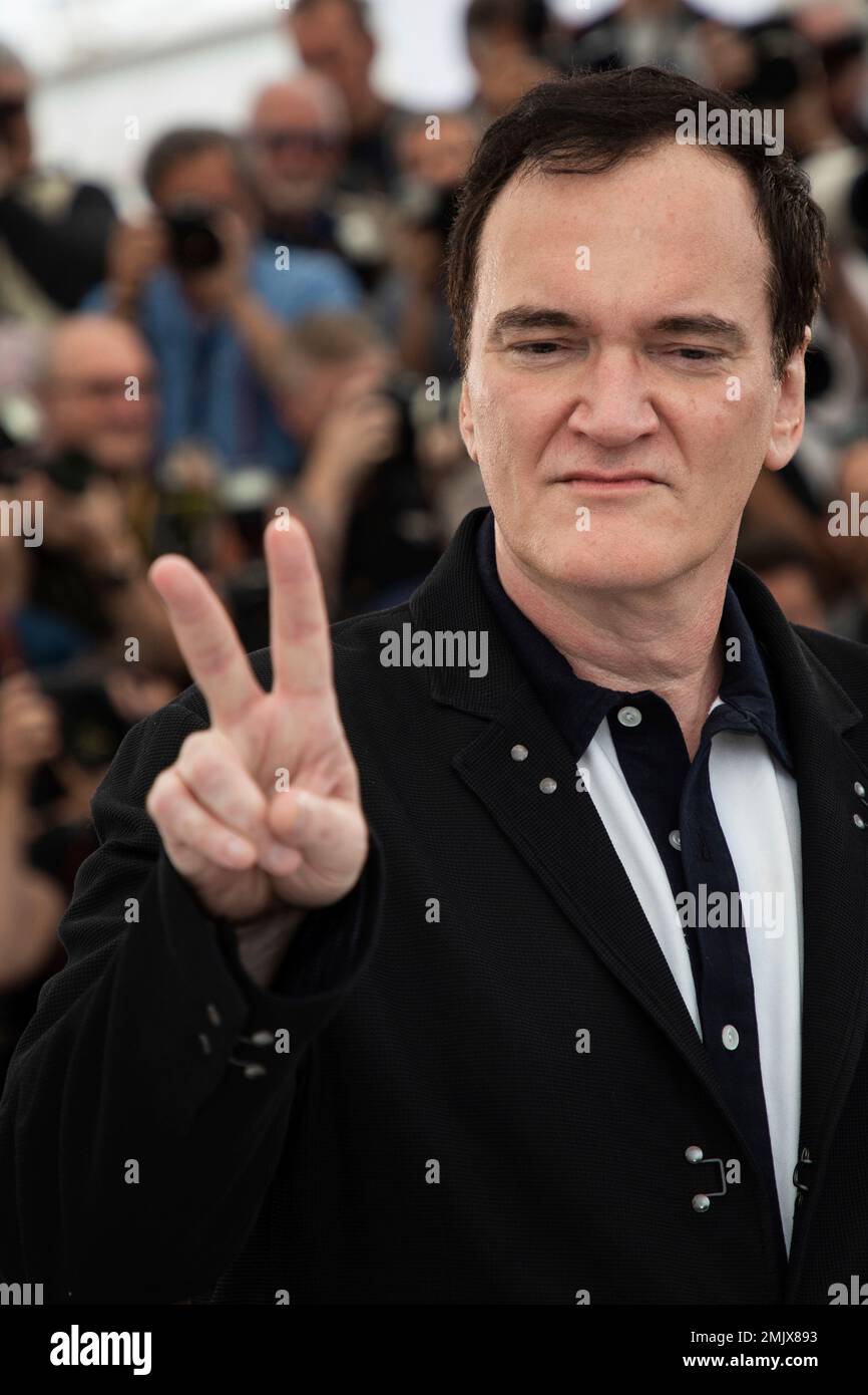 Quentin Tarantino poses for photographers at the photo call for the ...