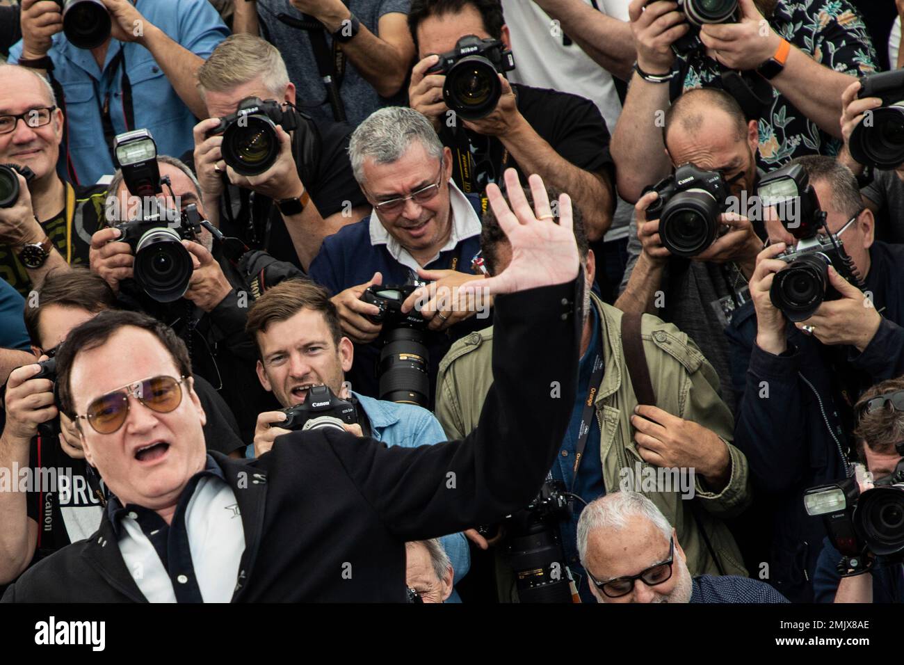 Quentin Tarantino poses for photographers at the photo call for the ...