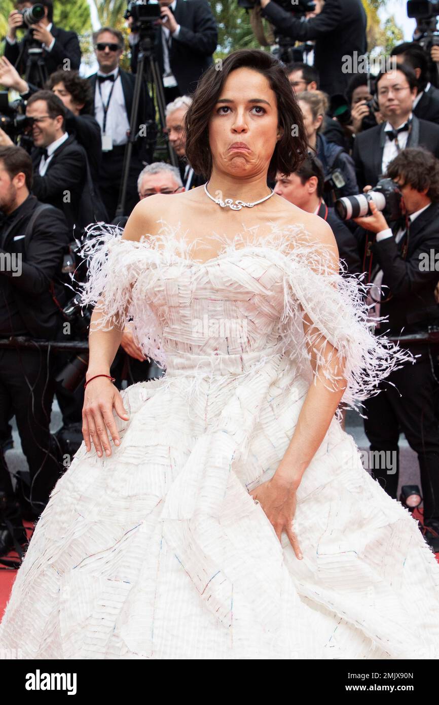 Michelle Rodriguez poses for photographers upon arrival at the premiere ...