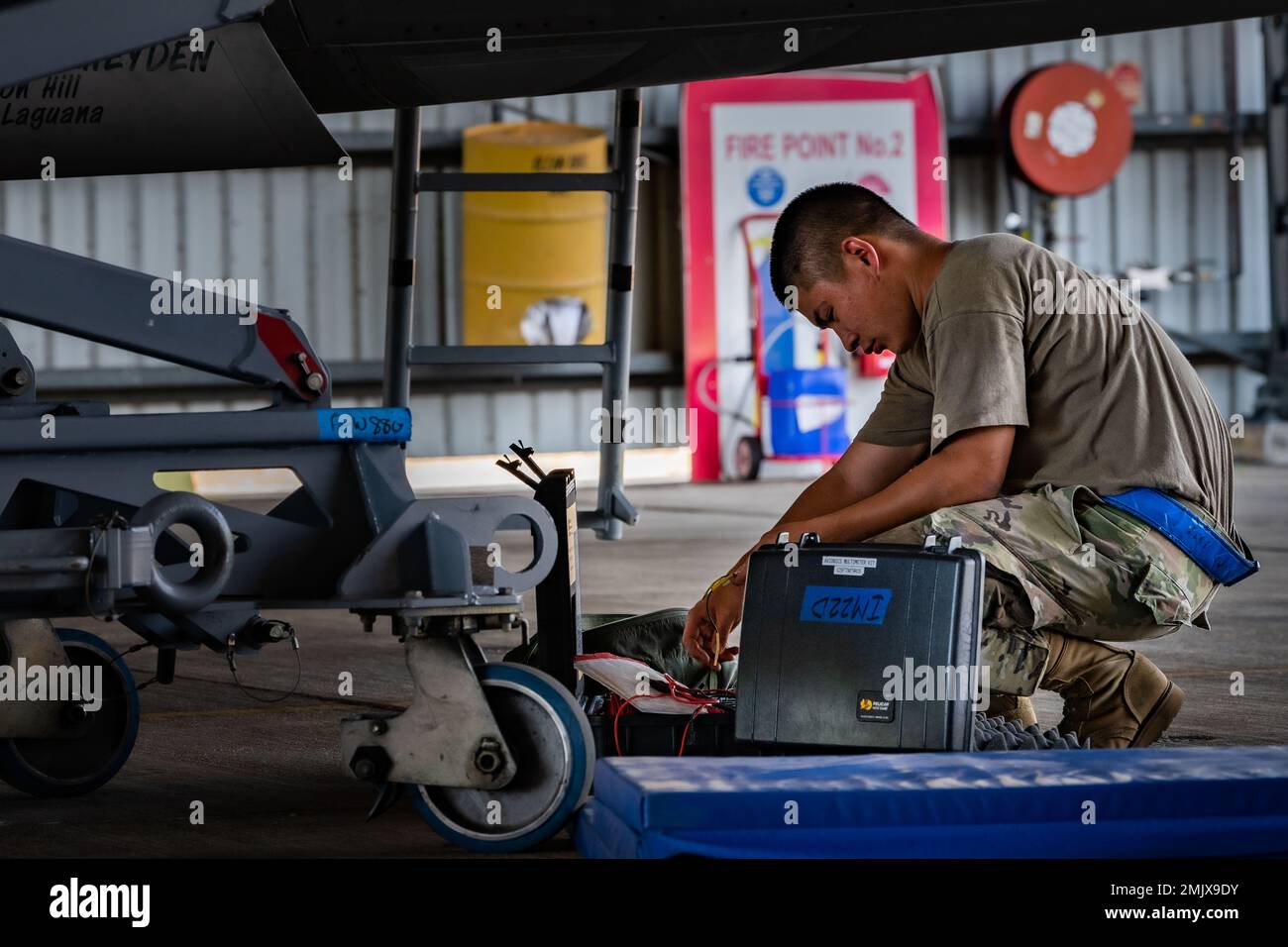 U.S. Air Force Airman 1st Class Matthias Tsai, 154th Aircraft ...
