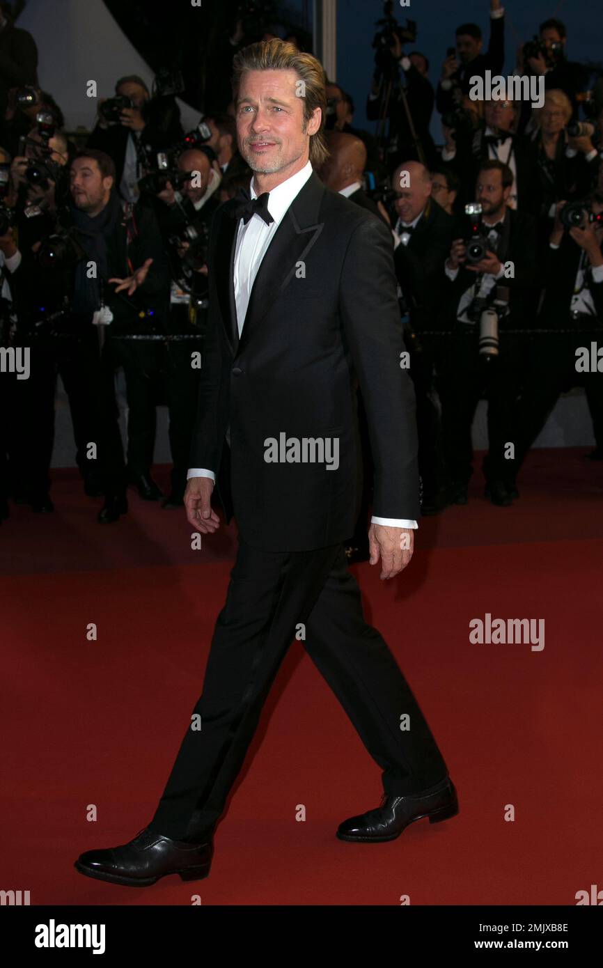 Actor Brad Pitt poses for photographers at the photo call for the film ...