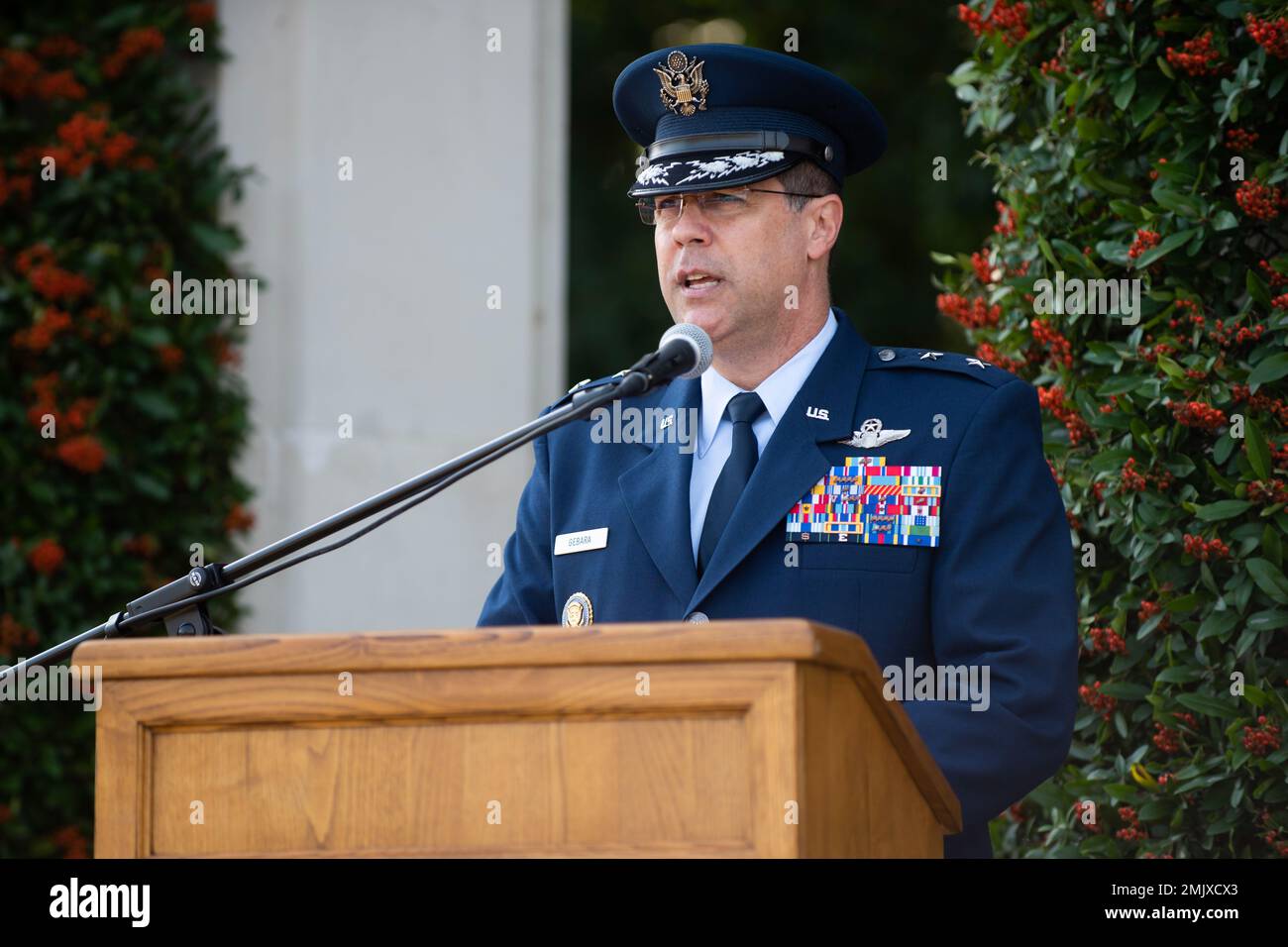 U.S. Air Force Maj. Gen. Andrew Gebara, 8th Air Force and J-GSOC ...