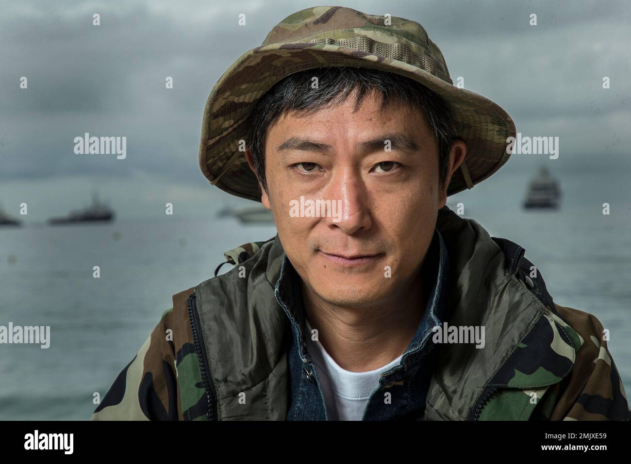 Director Katsuya Tomita poses for portraits for the film Tenzo, on the ...
