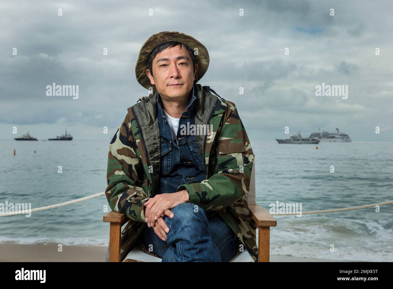 Director Katsuya Tomita poses for portraits for the film Tenzo, on the ...