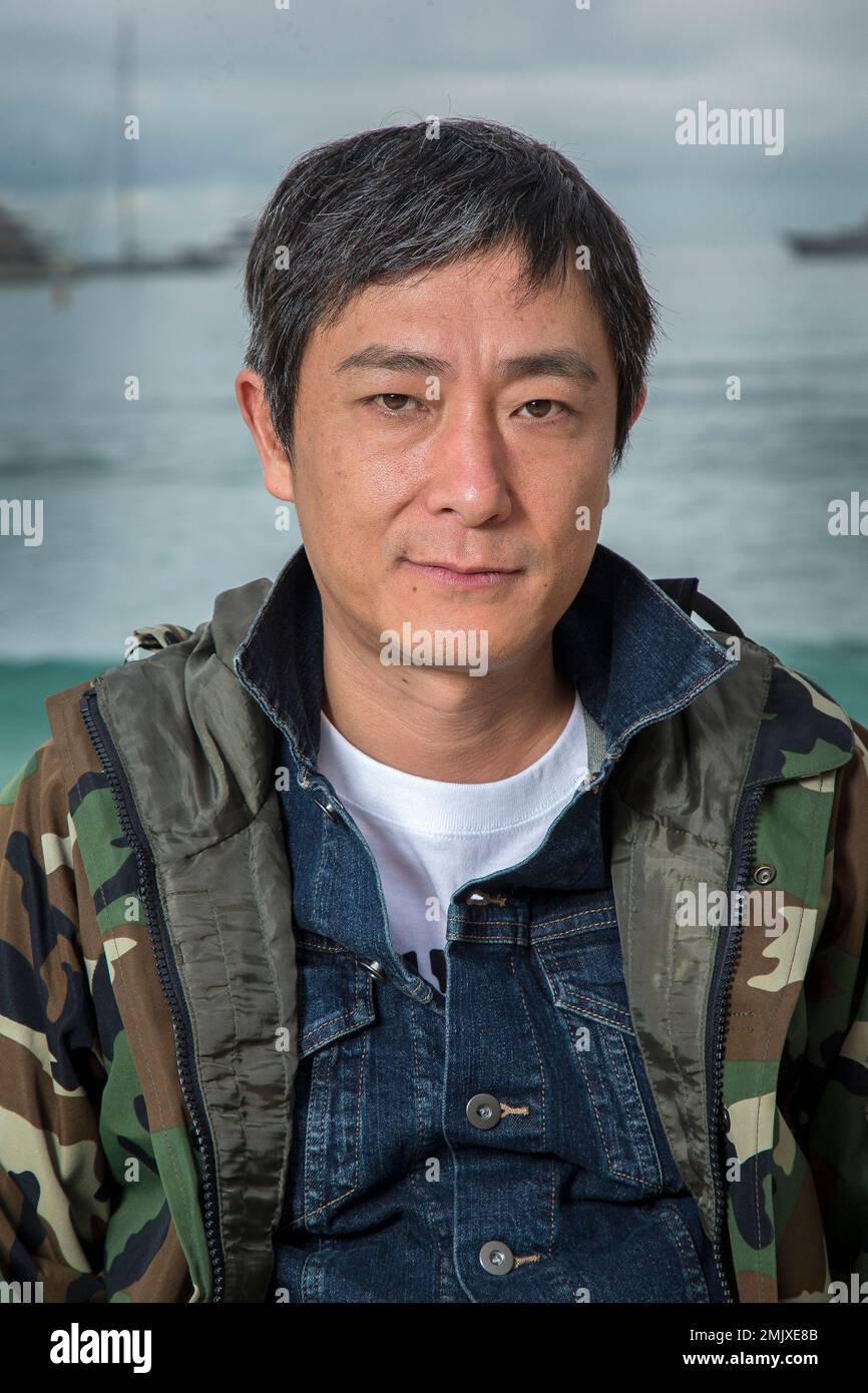 Director Katsuya Tomita poses for portraits for the film Tenzo, on the beach at the 72nd ...