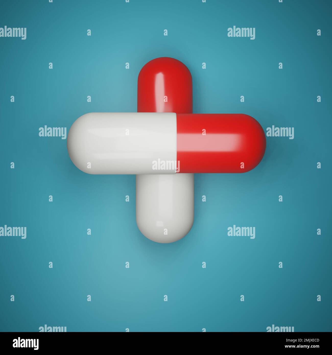 Cross hospital medical sign, Medicine capsules drug 3d rendering Stock ...