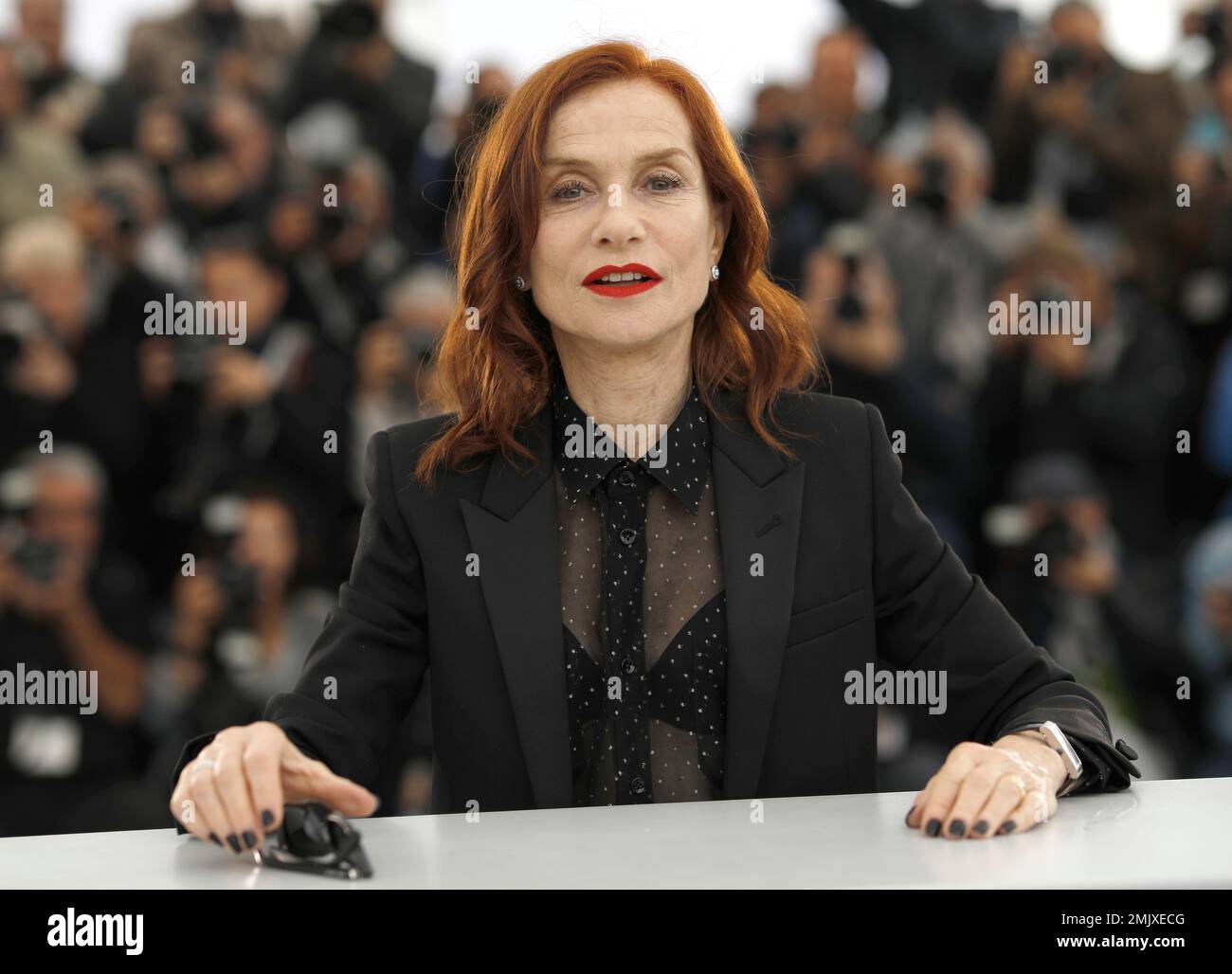 Actress Isabelle Huppert poses for photographers at the photo call for ...