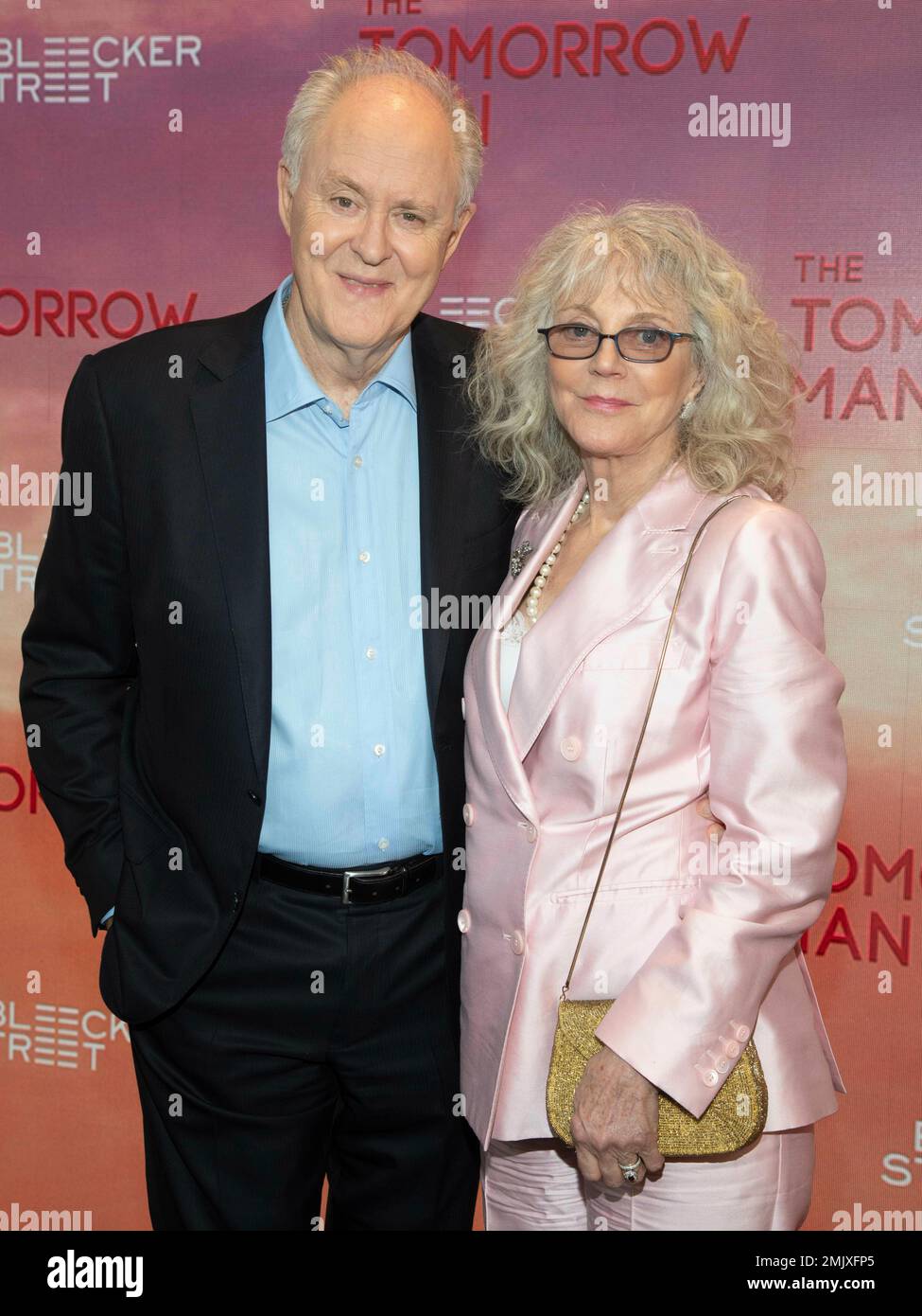 John Lithgow, left, and Blythe Danner, right, attend a special ...