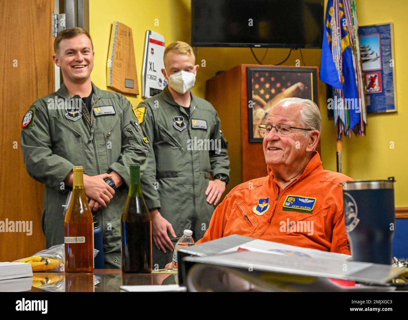 U.S. Air Force 85th Flying Training Squadron members, previous and ...