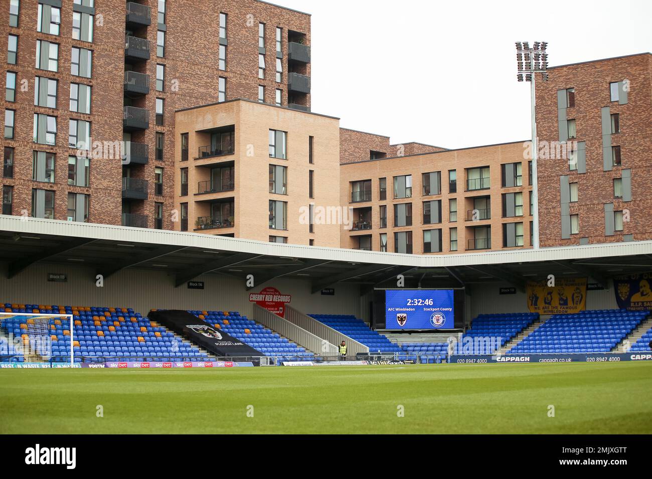 Wimbledon v stockport county hi-res stock photography and images - Alamy