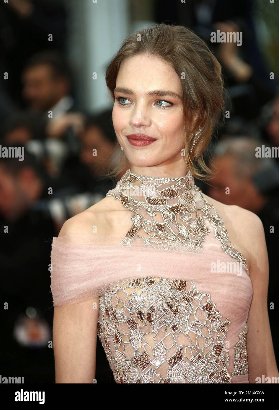 Model Natalia Vodianova poses for photographers upon arrival at the ...