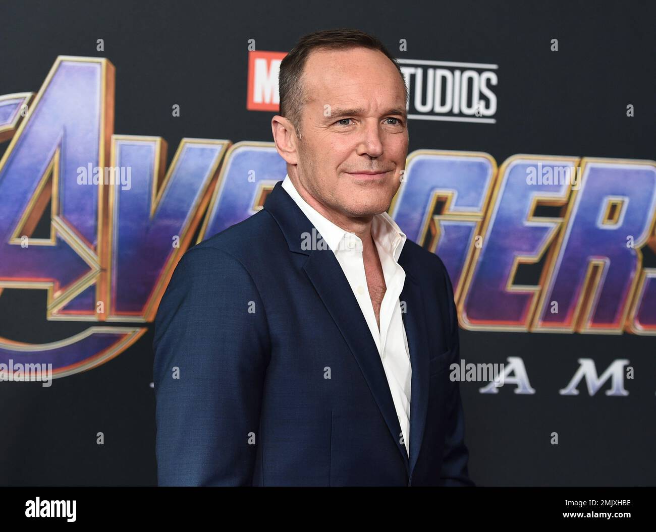 Clark Gregg arrives at the premiere of "Avengers: Endgame" at the Los ...