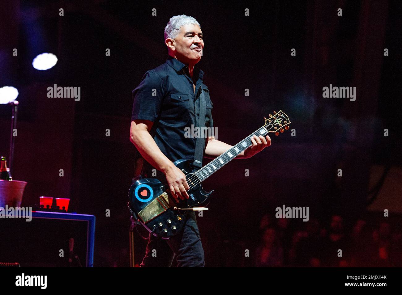 Pat Smear of the Foo Fighters performs at the Sonic Temple Art and ...