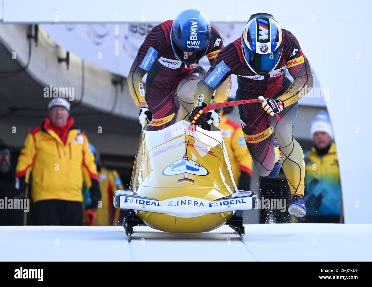 St. Moritz, Switzerland. 28th Jan, 2023. Bobsleigh, World Championship ...