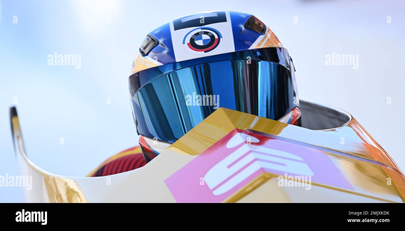 St. Moritz, Switzerland. 28th Jan, 2023. Bobsleigh, World Championship ...