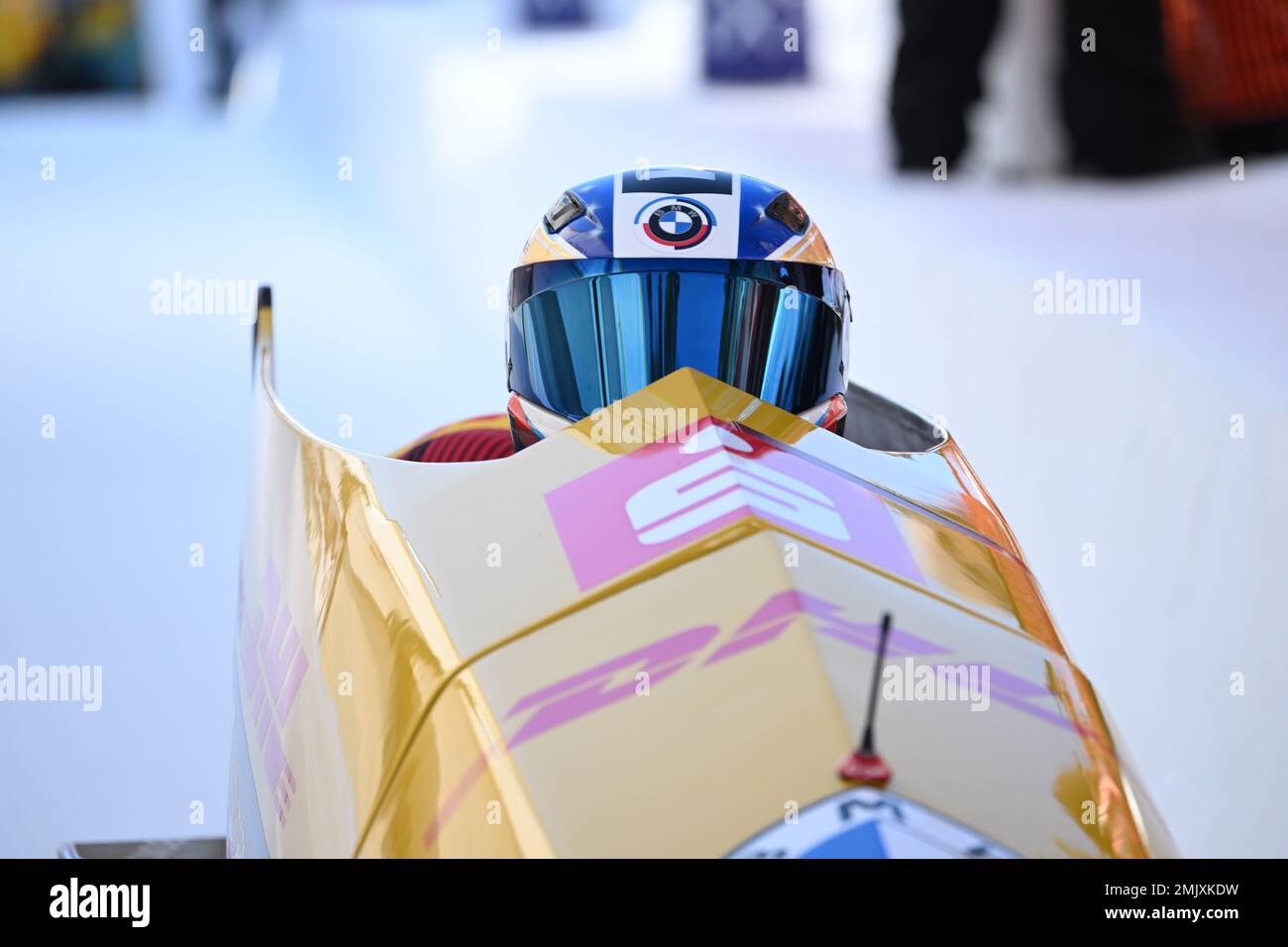 St. Moritz, Switzerland. 28th Jan, 2023. Bobsleigh, World Championship ...