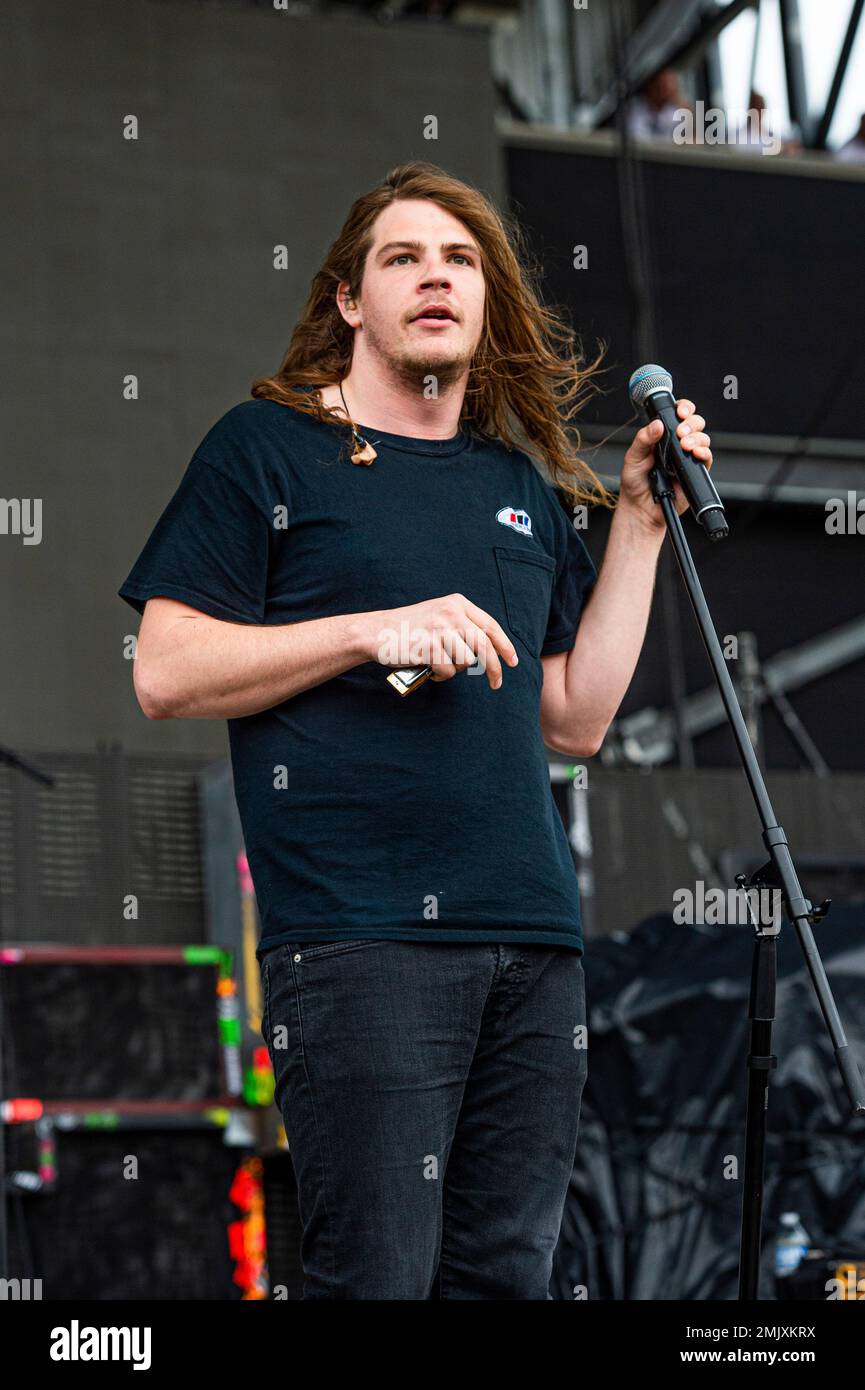Brett Emmons of The Glorious Sons performs at the Sonic Temple Art and ...