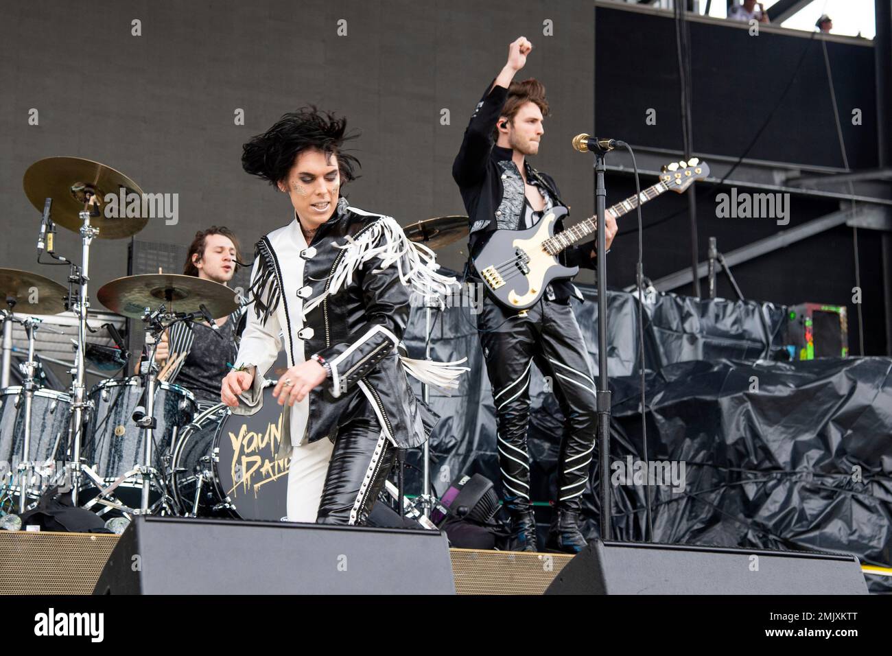 Luke Spiller of The Struts performs at the Sonic Temple Art and Music ...