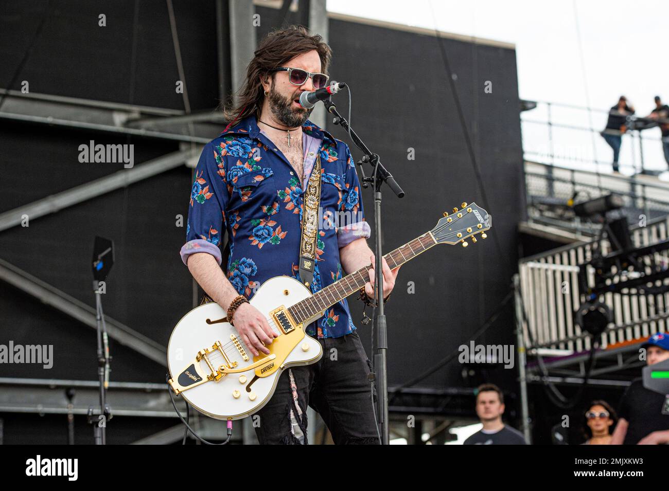 Chris Koster of The Glorious Sons performs at the Sonic Temple Art and ...