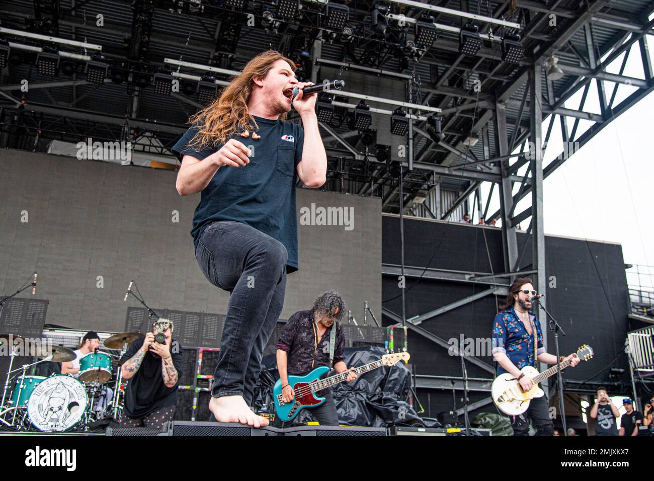 Brett Emmons of The Glorious Sons performs at the Sonic Temple Art and ...