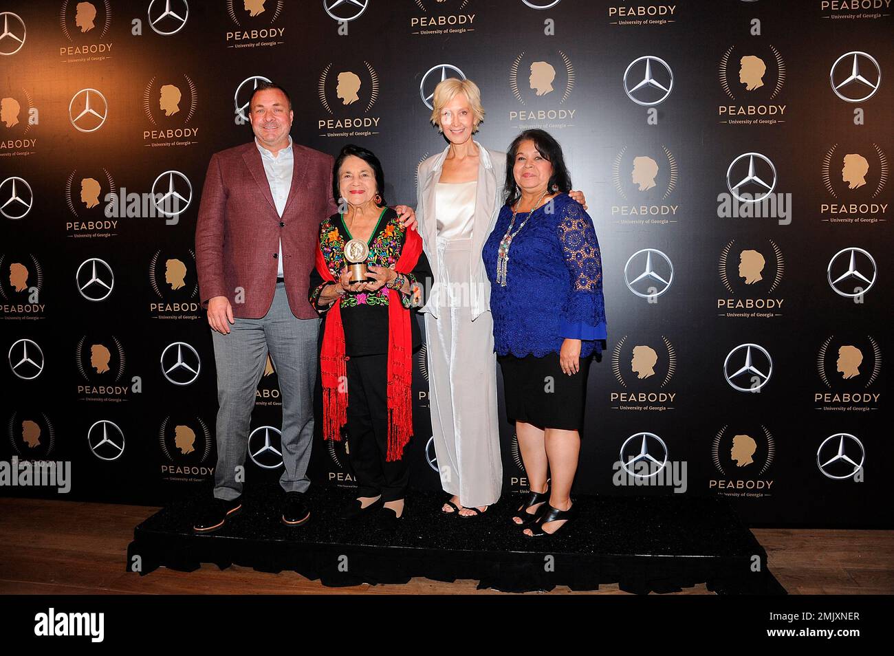 Brian Benson, Dolores Huerta, Janet Macgillivray and Alicia Huerta ...