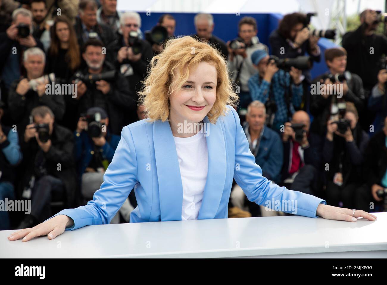Actress Rodica Lazar poses for photographers at the photo call for the ...