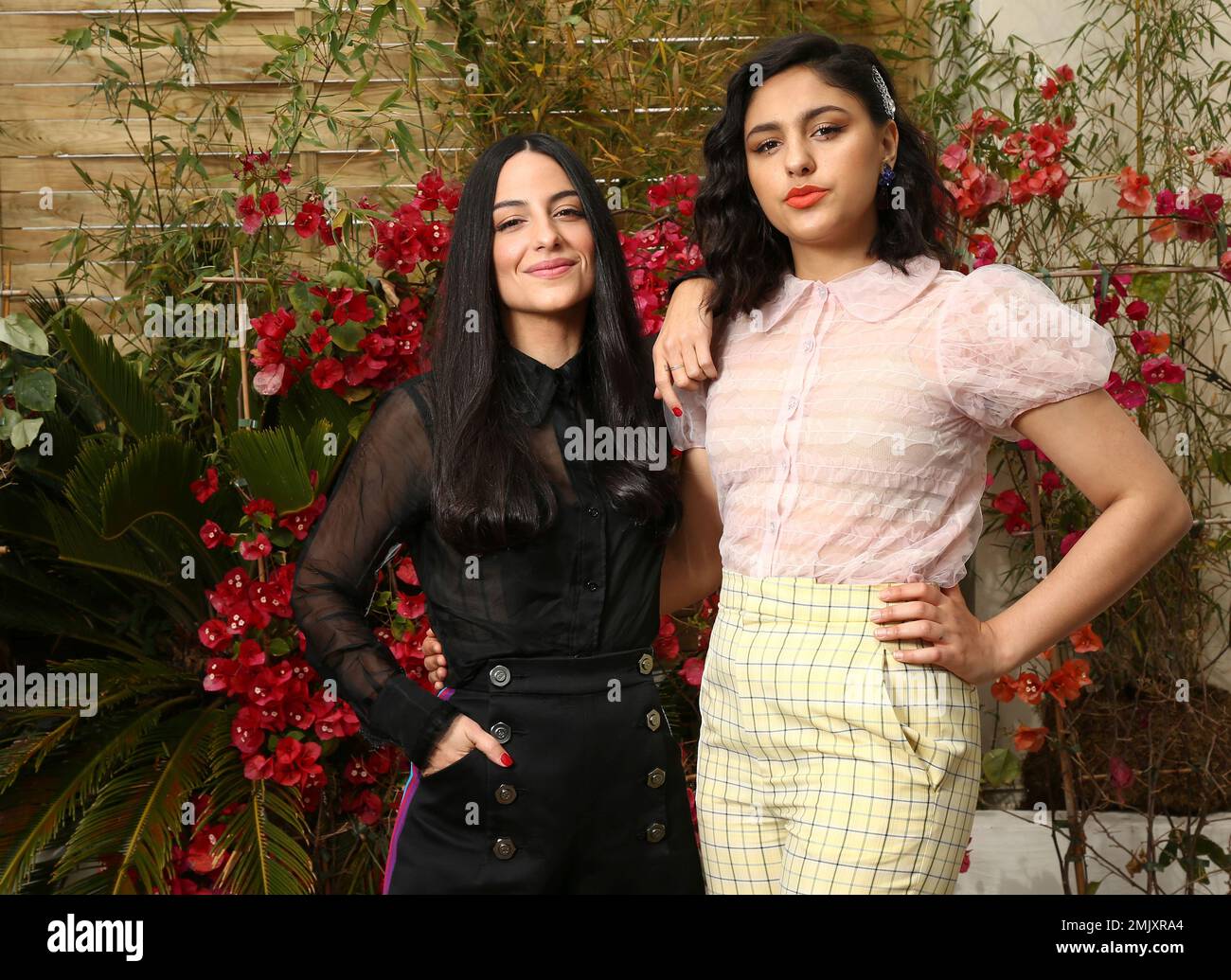 Director Pippa Bianco, left, and actress Rhianne Barreto pose for ...