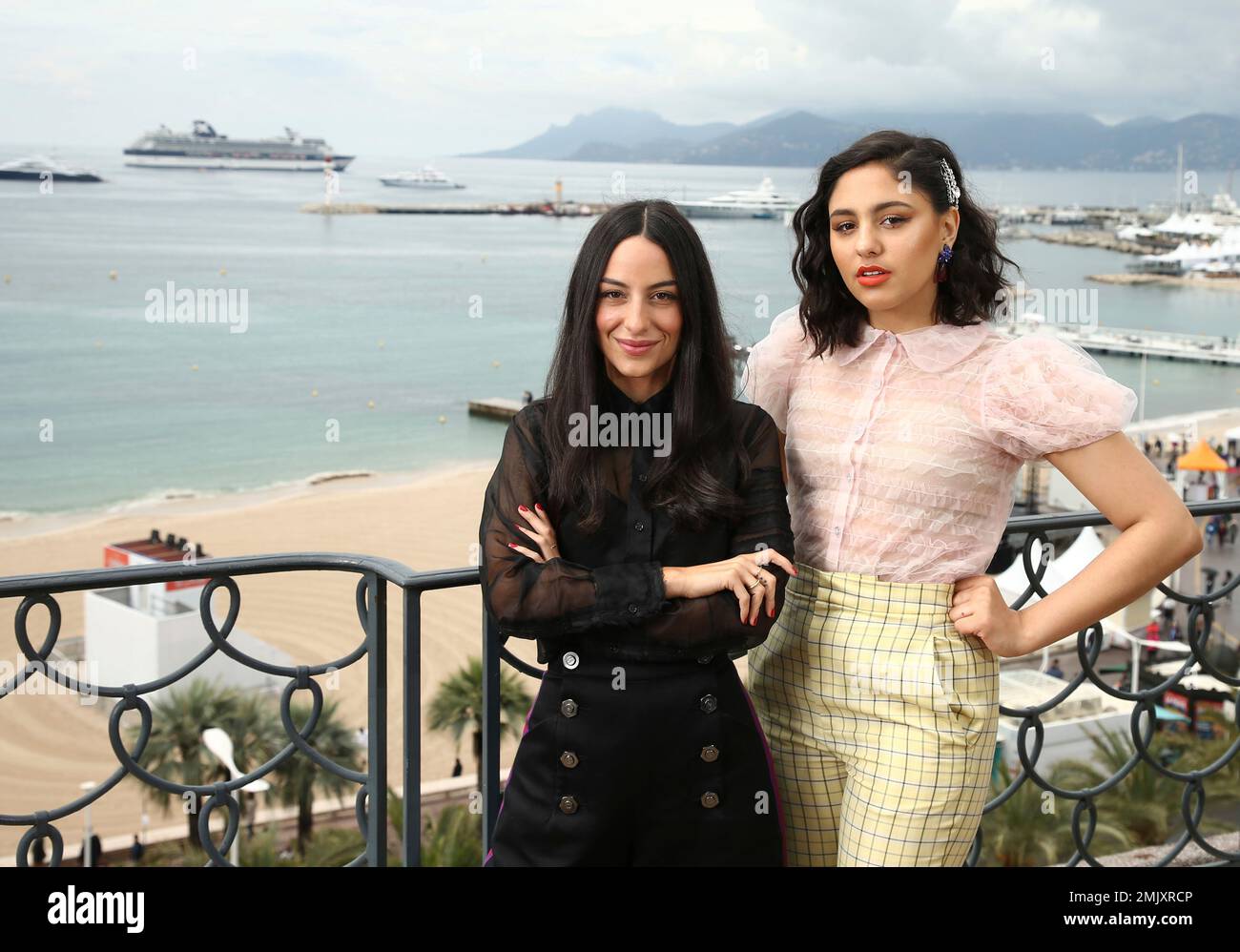 Director Pippa Bianco, left, and actress Rhianne Barreto pose for ...