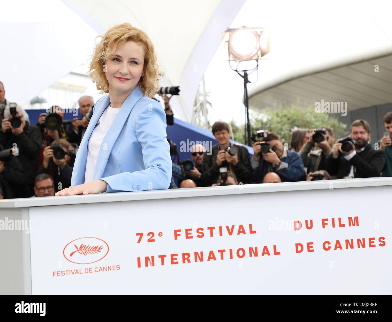 Actress Rodica Lazar poses for photographers at the photo call for the ...