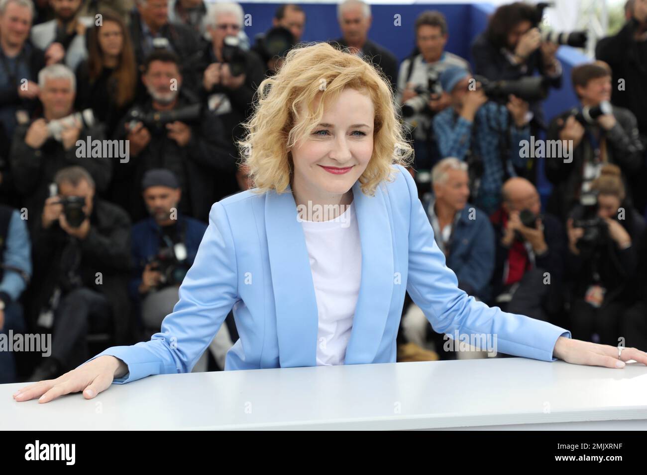 Actress Rodica Lazar poses for photographers at the photo call for the ...