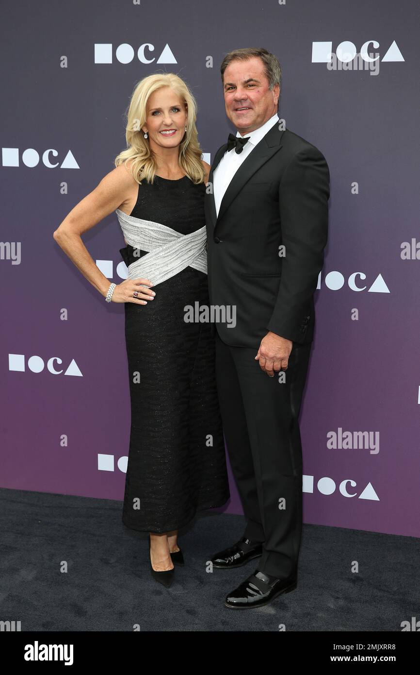 Carolyn Powers and Paul D. Powers attend the 2019 MOCA benefit at the ...
