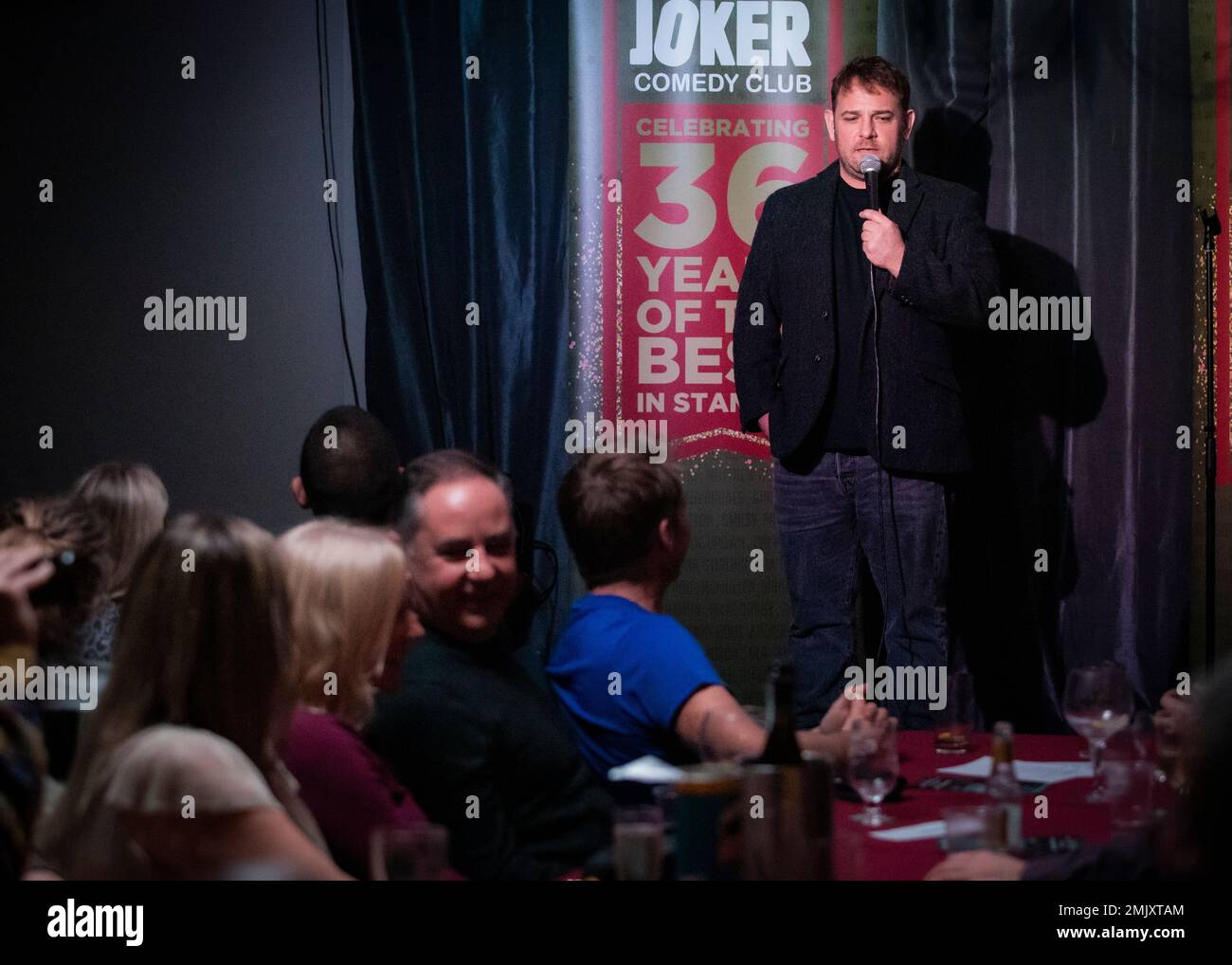 David Whitney, Joker Comedy Club, Southend, Essex © Clarissa Debenham ...