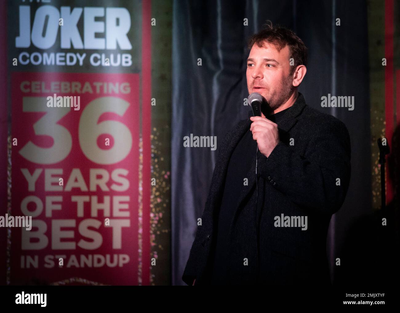 David Whitney, Joker Comedy Club, Southend, Essex © Clarissa Debenham ...