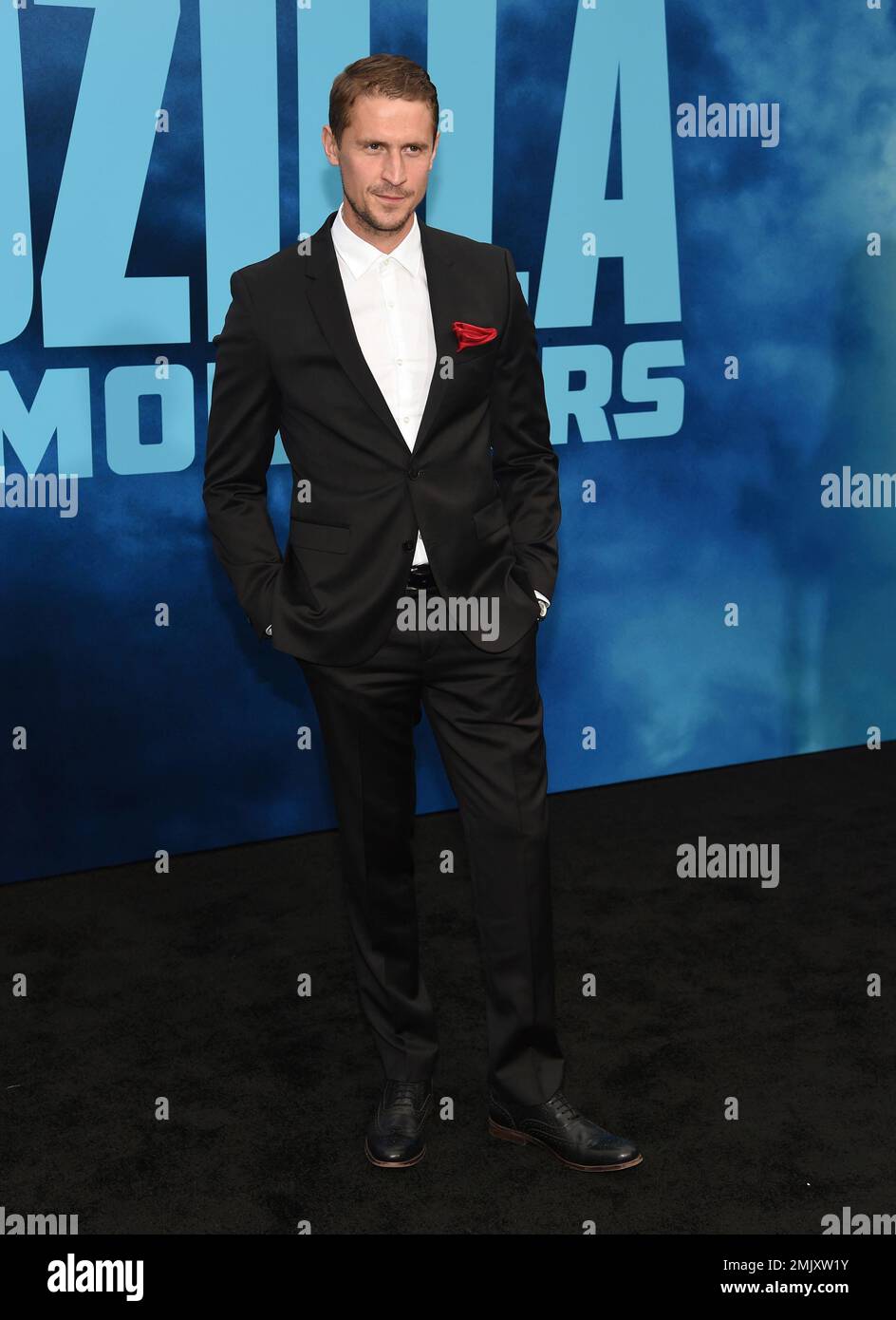 Jonathan Howard arrives at the Los Angeles premiere of "Godzilla: King ...