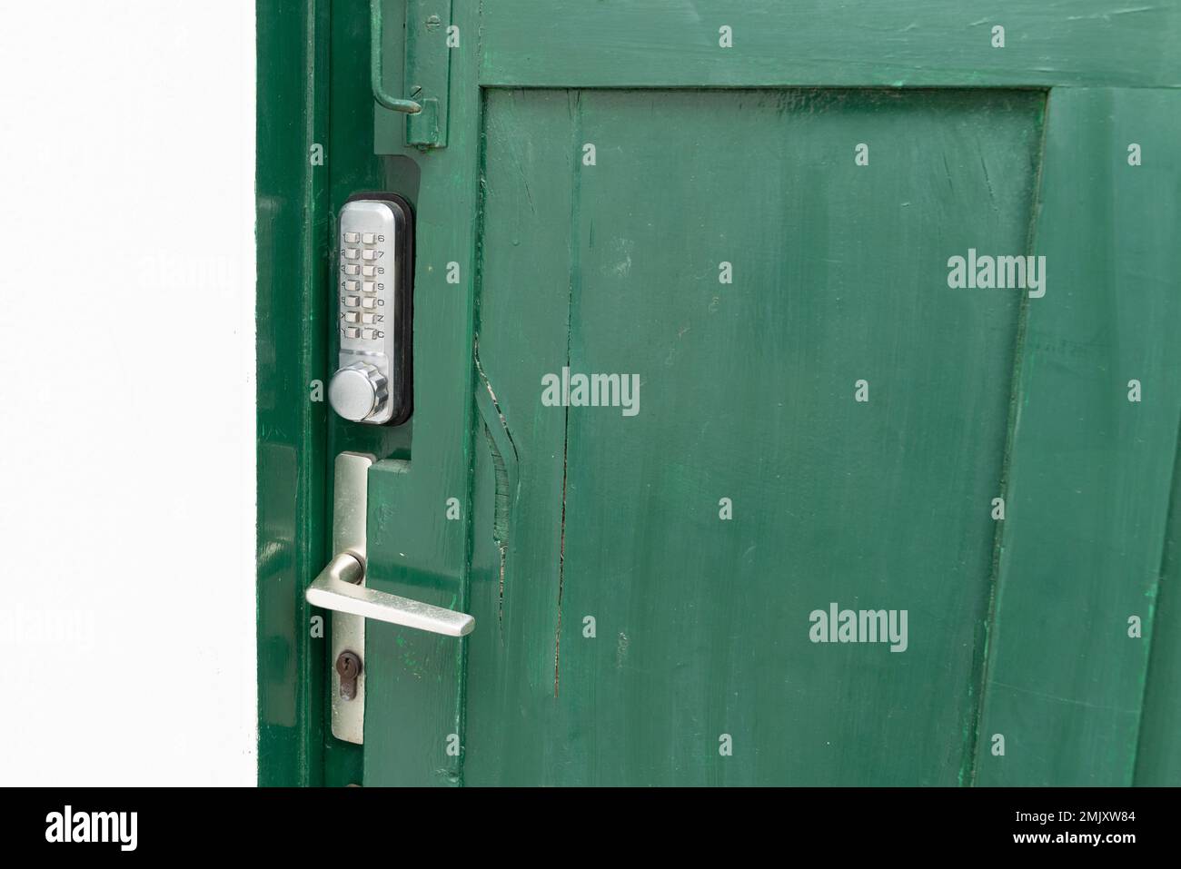 security code combination to unlock the door lock Stock Photo - Alamy