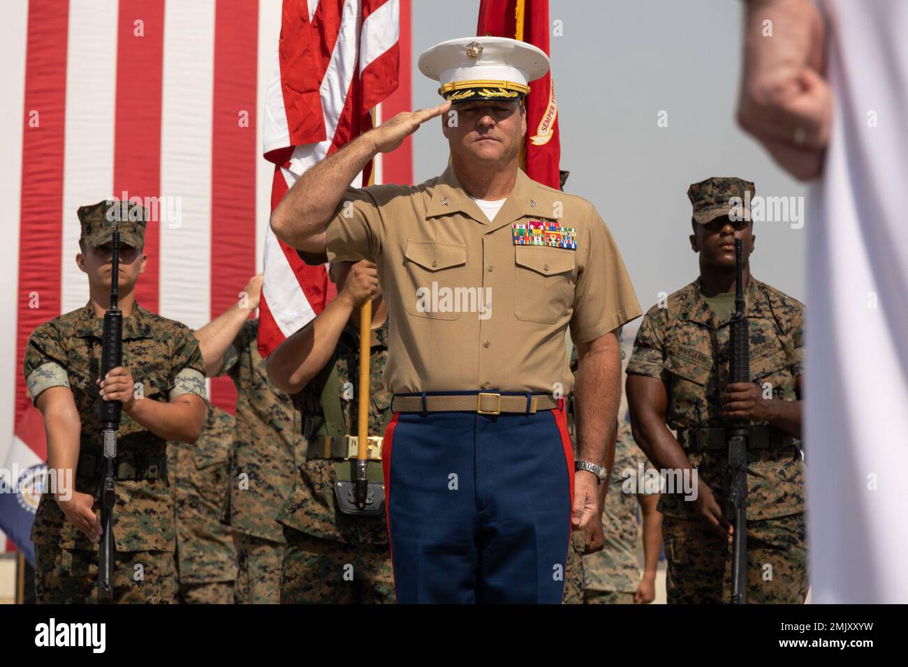 U.S. Marine Corps Col. Ian Clark, the former Chief of Staff and Deputy ...