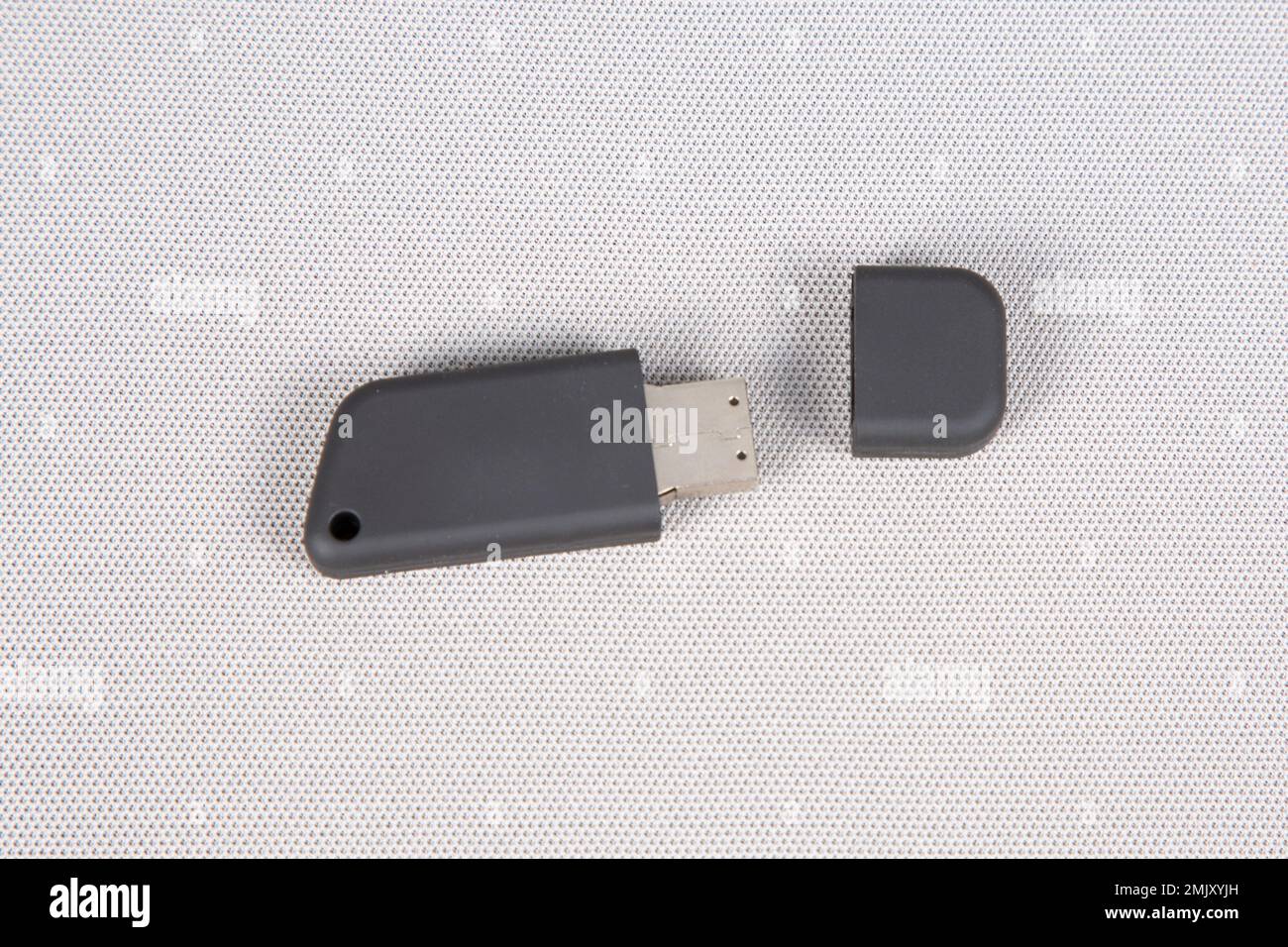 Blank usb flash drive black mockup open key stick memory Stock Photo ...