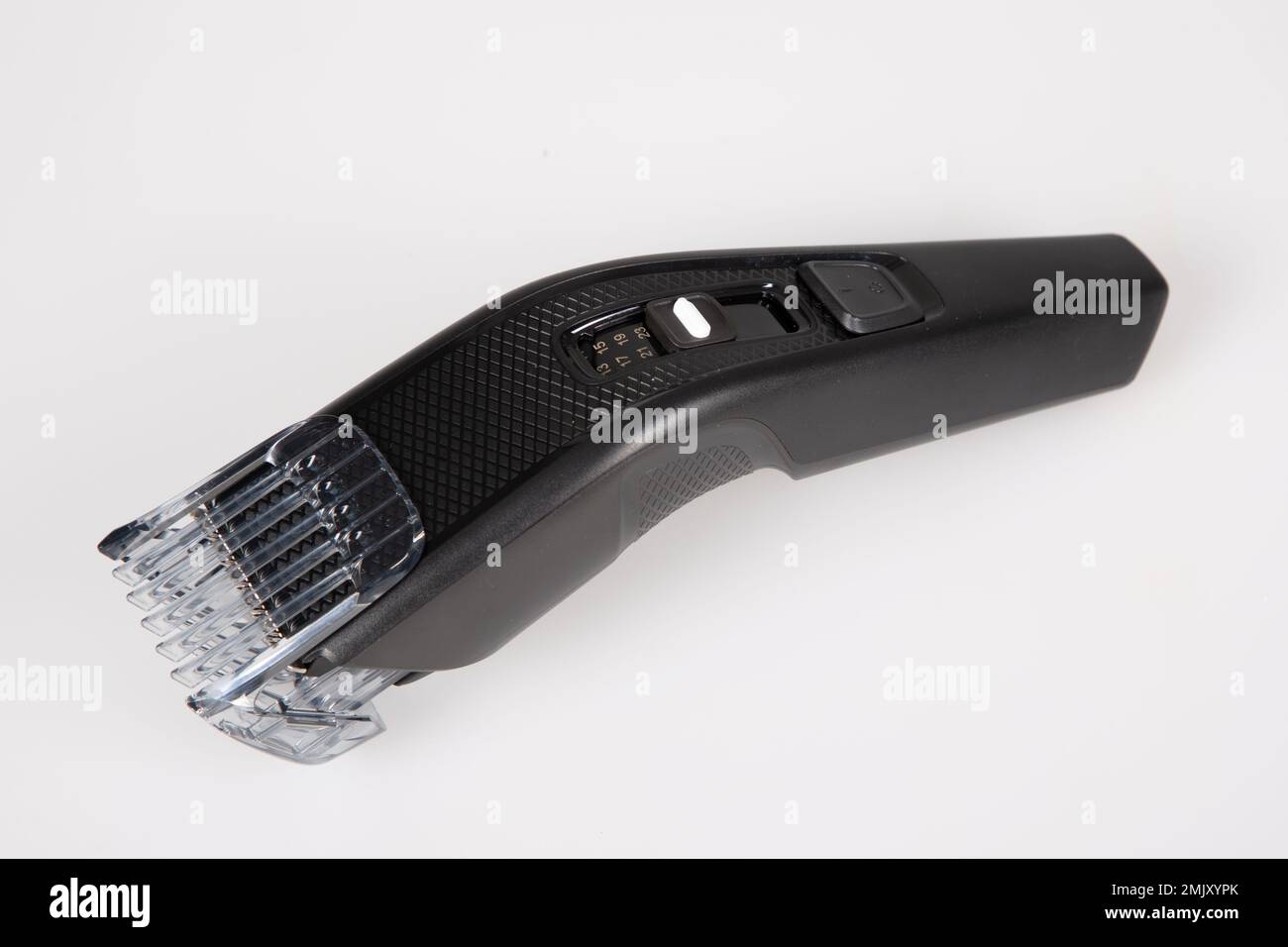 Electrical black hair clipper shaver for hairdresser in barber shop ...