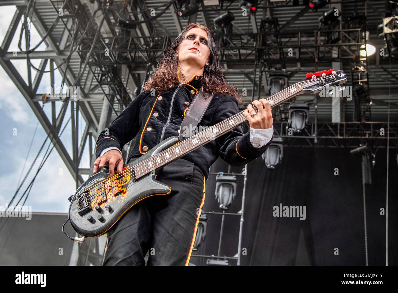 Henrik Sandelin of Avatar performs at the Sonic Temple Art and Music ...