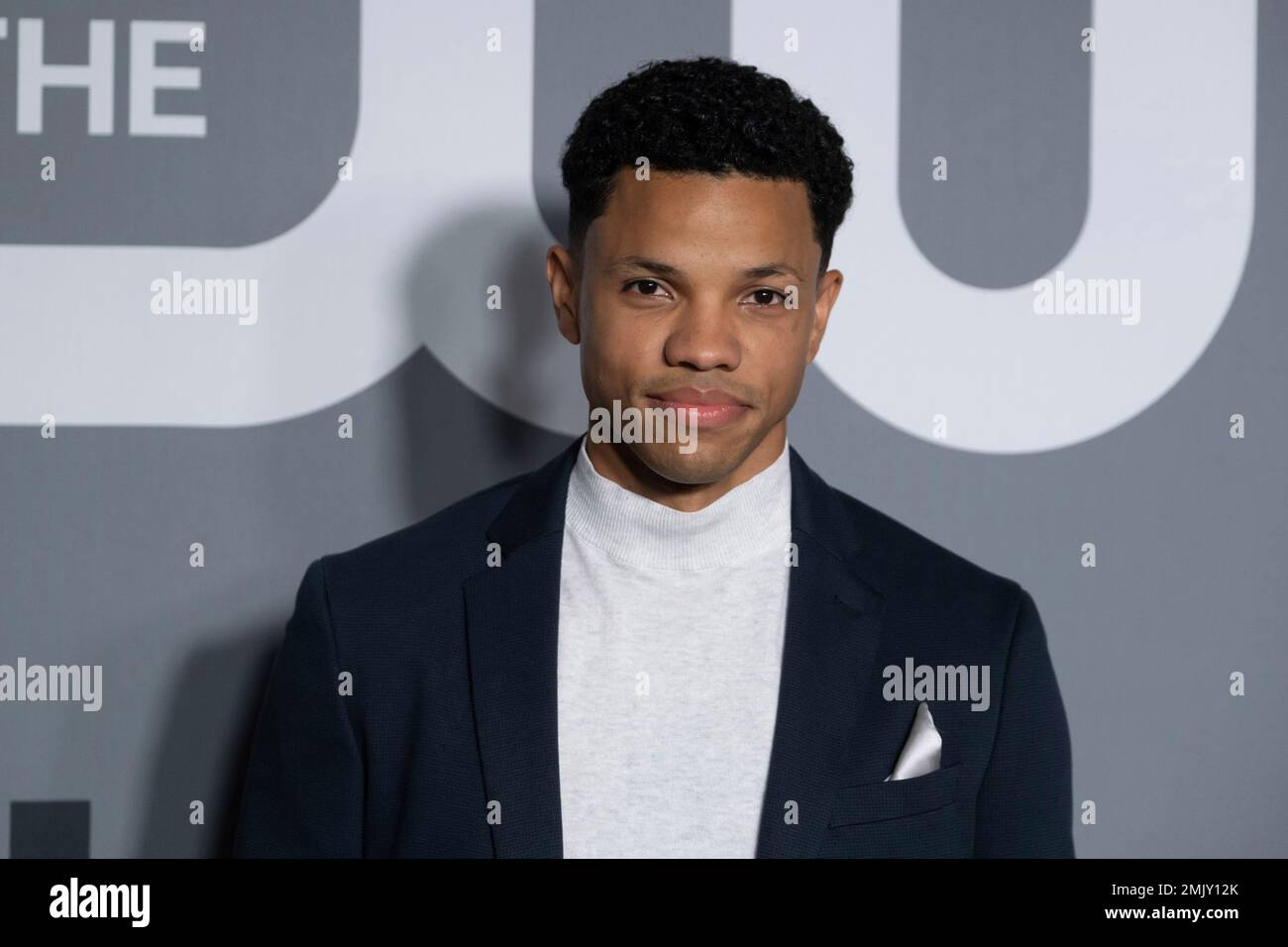 Tunji Kasim attends the CW 2019 Network Upfront at New York City Center ...
