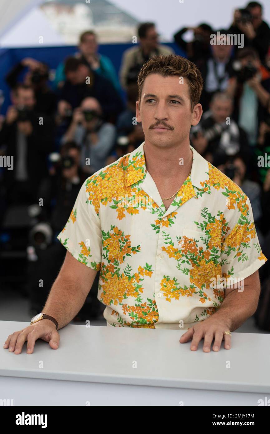 Actor Miles Teller poses for photographers at the photo call for the ...