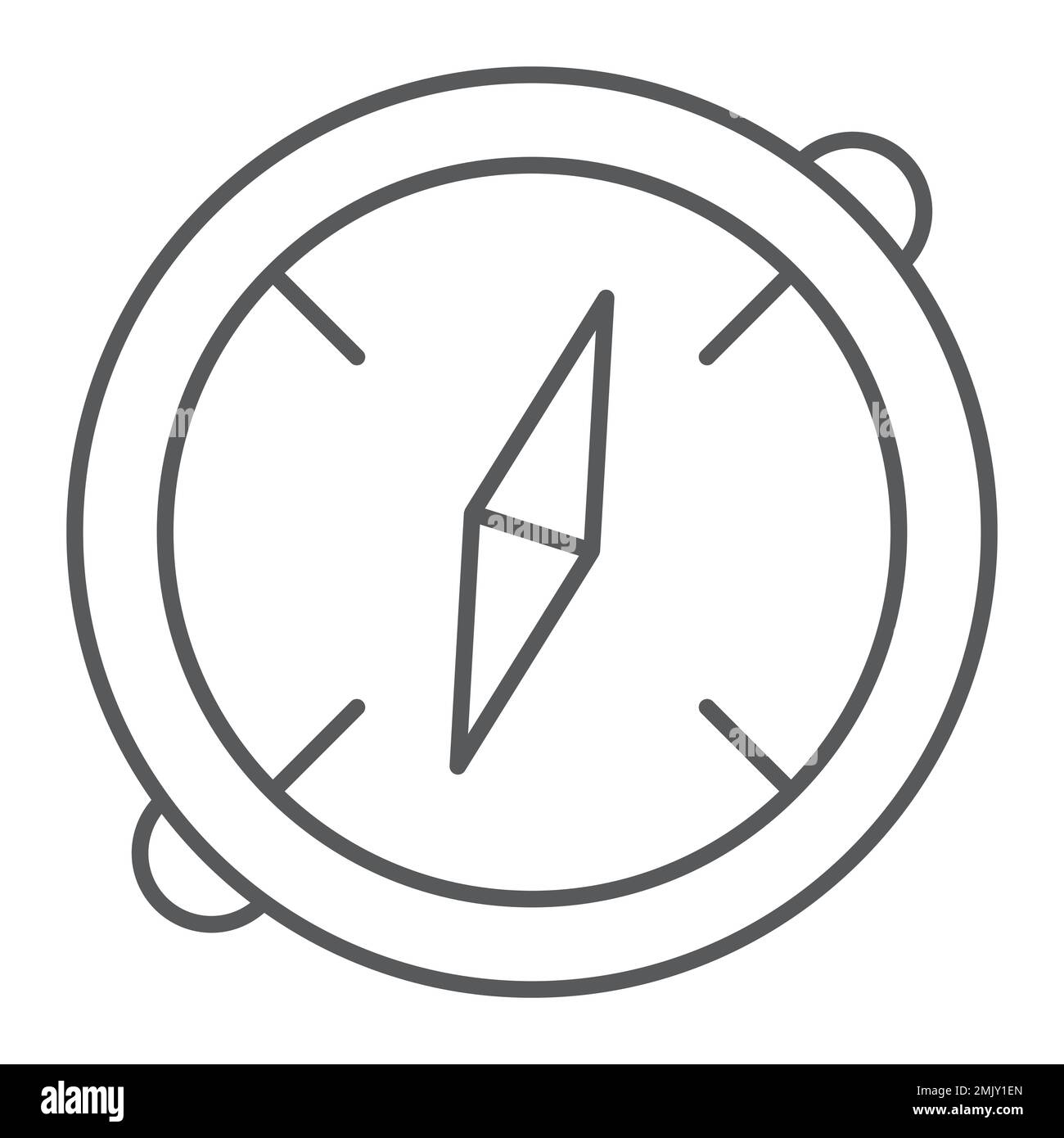 Compass rose on map hi-res stock photography and images - Alamy