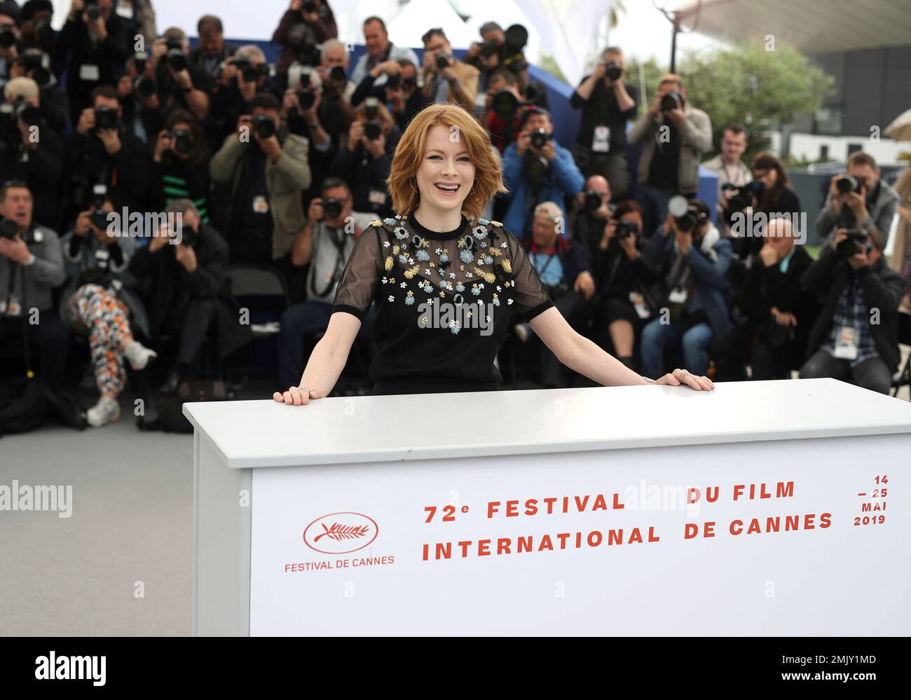 Actress Emily Beecham poses for photographers at the photo call for the ...