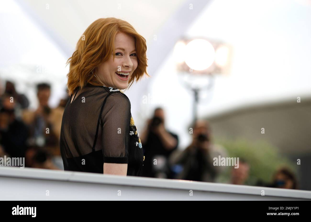 Actress Emily Beecham poses for photographers at the photo call for the ...
